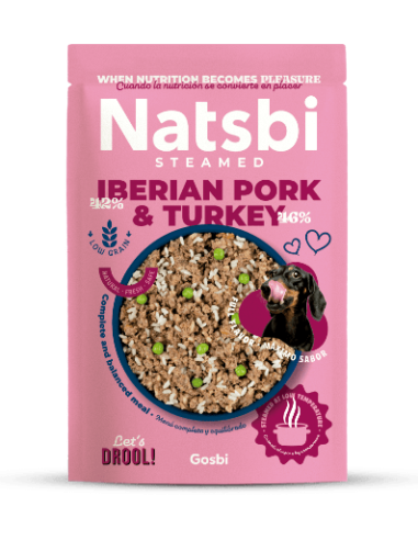 Natsbi-Puerco Iberico con Pavo 500 gr — Petnation